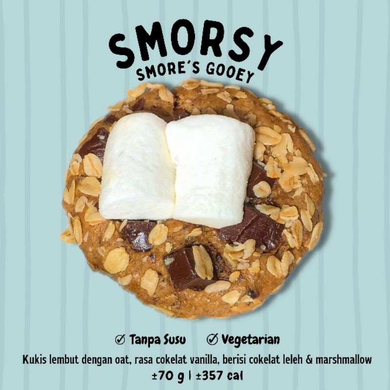 Jual SMORSY (S'MORES GOOEY SOFT COOKIES) | Shopee Indonesia