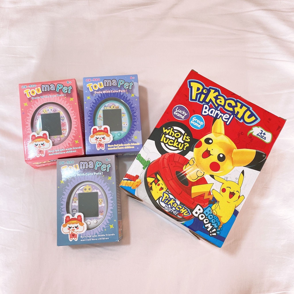 Jual Bundling HOLIDAY Set - Toumapet + Pokemon Pirate Barrel Toy ...