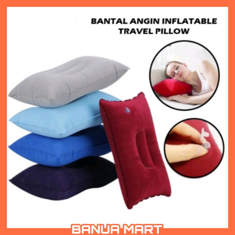Jual BANTAL ANGIN / Bantal Angin Tiup / Bantal Udara / Inflatable ...