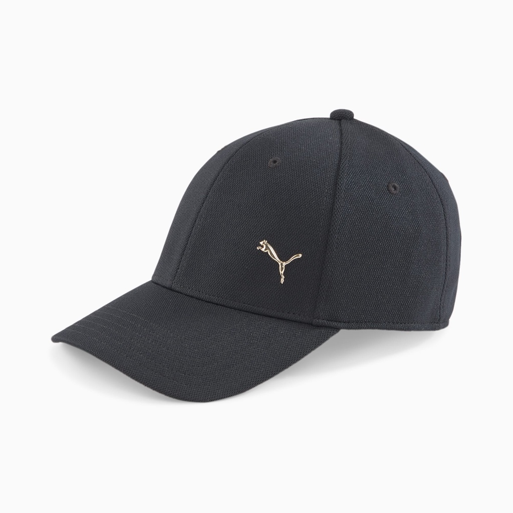 Jual Puma Gold Metal Cat Cap Black Hitam Logo Emas 024158-01 Topi ...