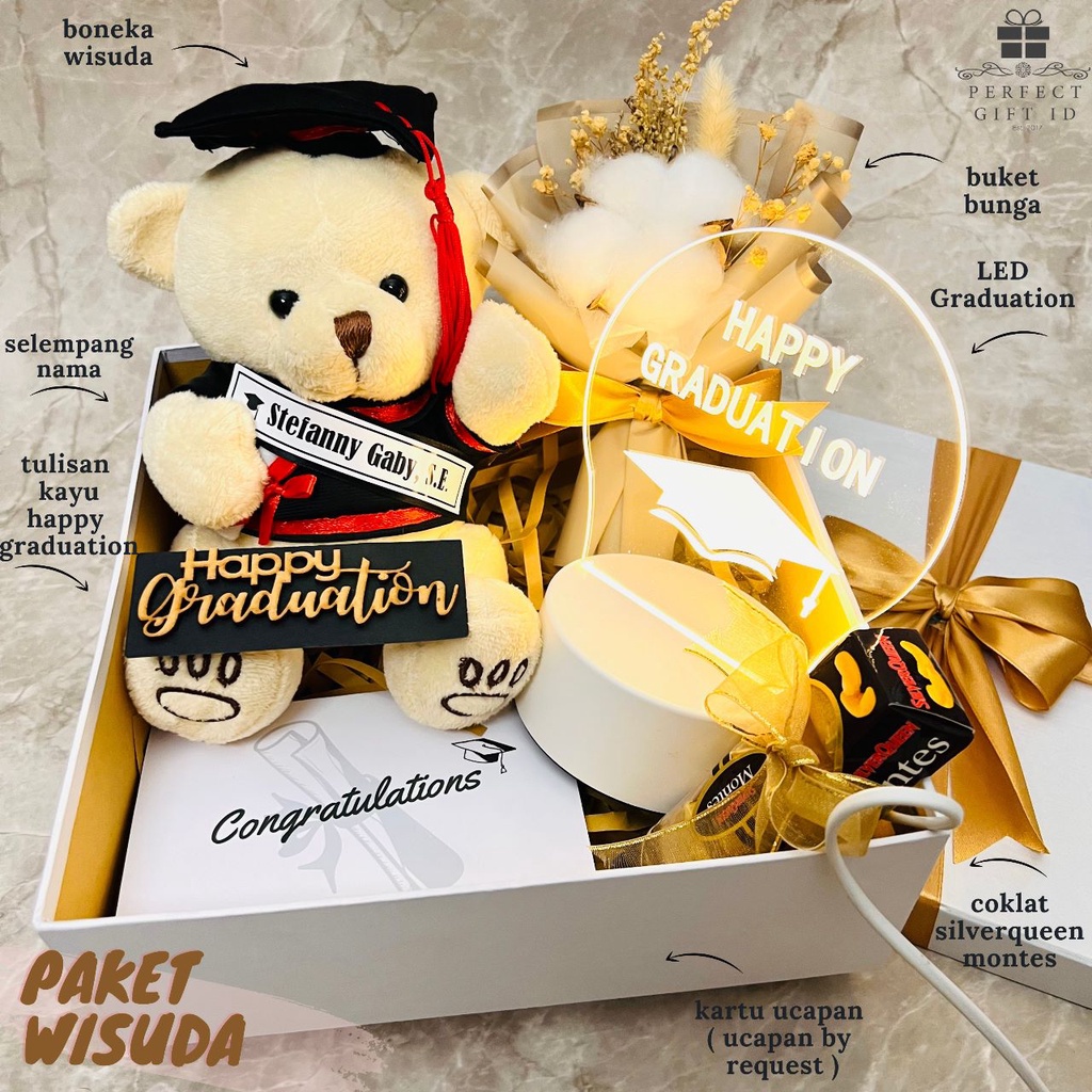 Jual HADIAH WISUDA / KADO WISUDA / HAMPERS WISUDA / HAMPERS GRADUATION ...