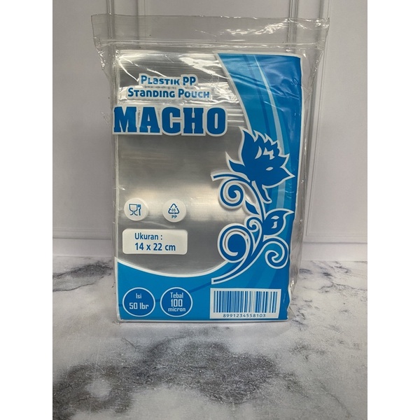 Jual Standing Pouch Macho 14x22 | Shopee Indonesia