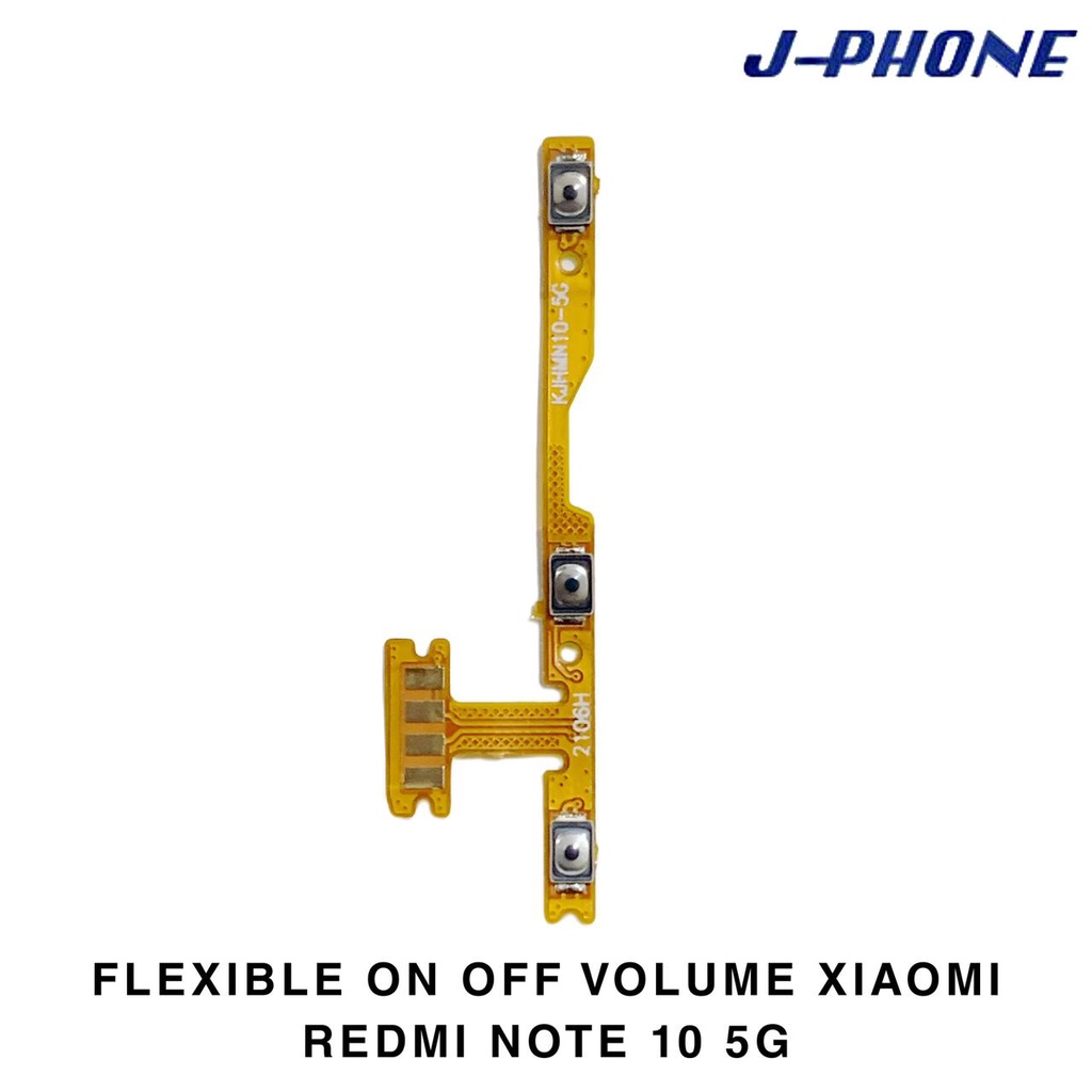 Jual FLEXIBEL / FLEXIBLE TOMBOL POWER ON OF DAN VOLUME XIAOMI REDMI NOTE 10 5g | Shopee Indonesia