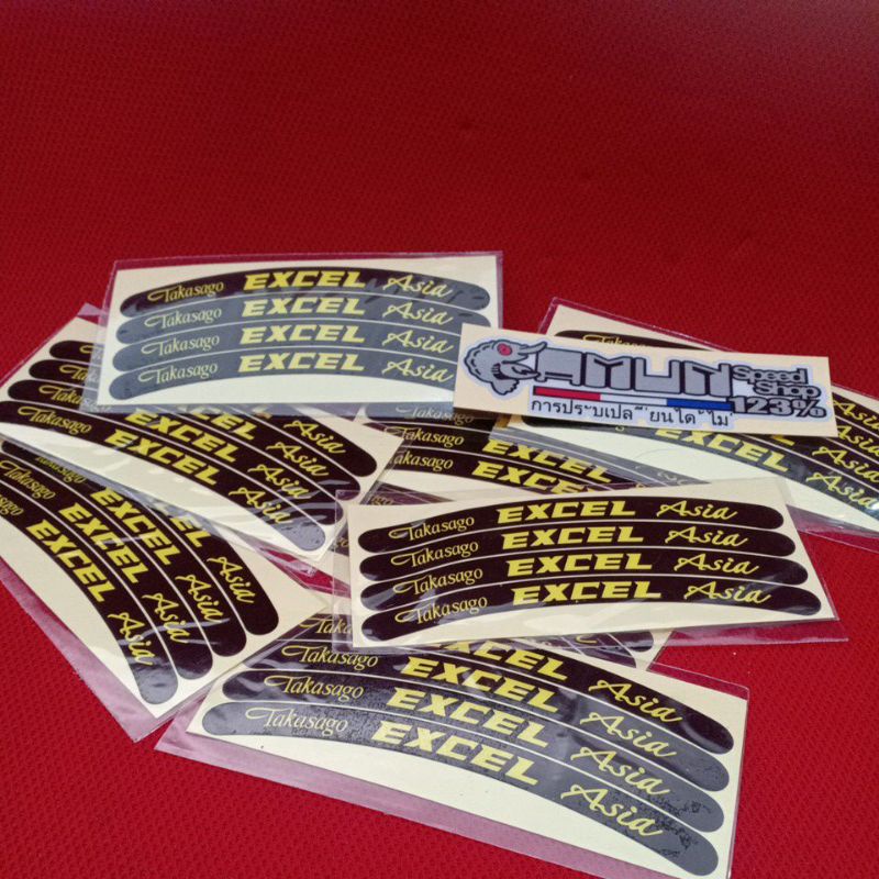 Jual STICKER VELG TAKASAGO EXCEL ASIA STICKER TAKASAGO EXCEL STIKER ...