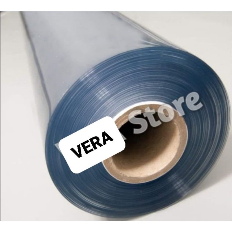 Jual Mika Tirai PVC Plastik Gorden Curtain Clear Bening Transparant per meter 1 mm 120 cm / KAIN ...