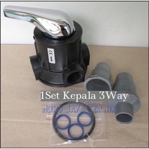 Jual Rumah Tangga Kamar Mandi 3 Way Valve Filter Kepala Filter Tabung ...