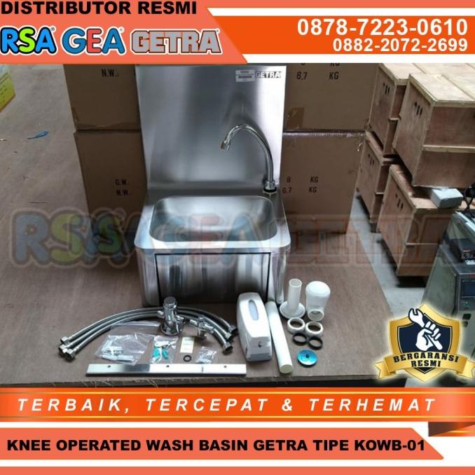 Jual Stainless Steel Knee Operated Wash Basin GETRA Tipe KOWB-01 ...