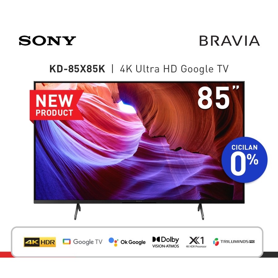 Jual SONY Bravia LED 4K HDR Google Android TV 85 Inch KD85X85K | Shopee Indonesia