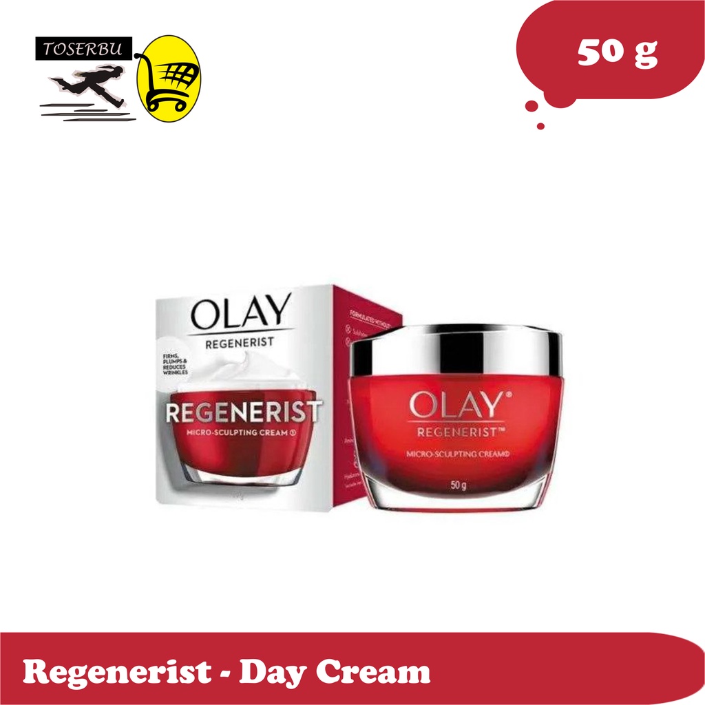 Jual OLAY Regenerist Micro Sculpting Day Cream 50g | Shopee Indonesia