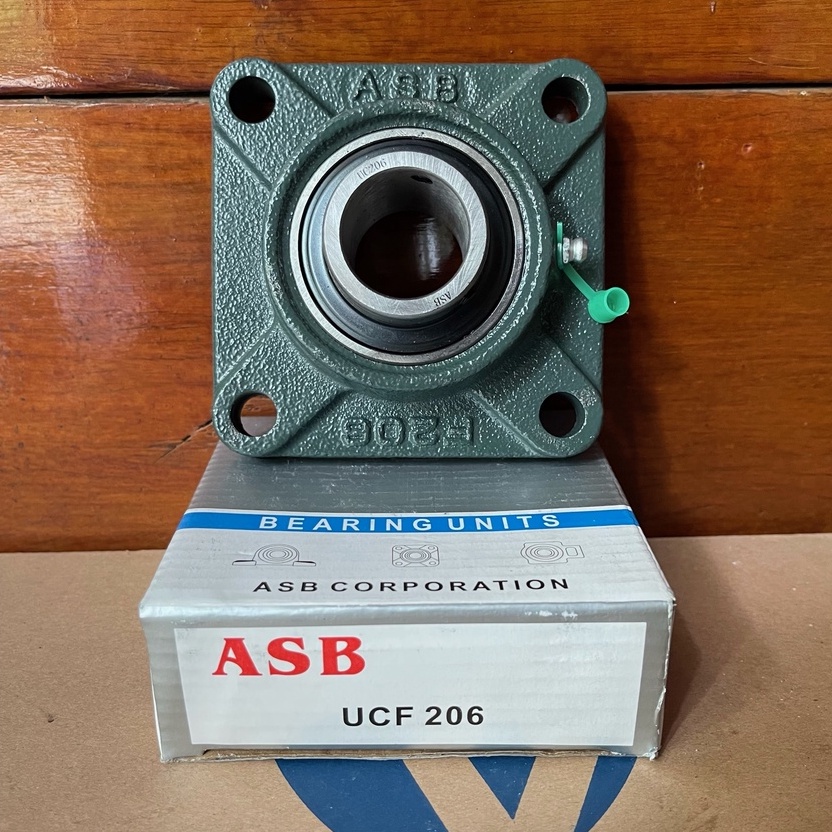 Jual BEARING PILLOW BLOCK UCF 206 ASB / F206 ASB ( as 30 mili ) | Shopee Indonesia