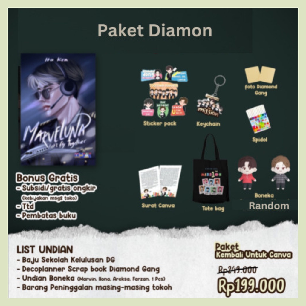 Jual AK - Novel Marveluna By Ita Krn | Shopee Indonesia