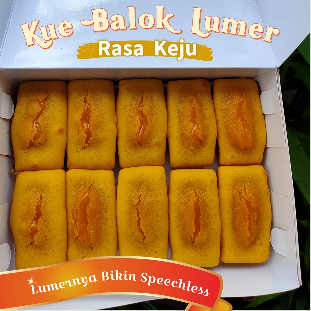 Jual Kue Balok Lumer CMILEZZ Original Brownies Cake Rasa Keju Premium ...