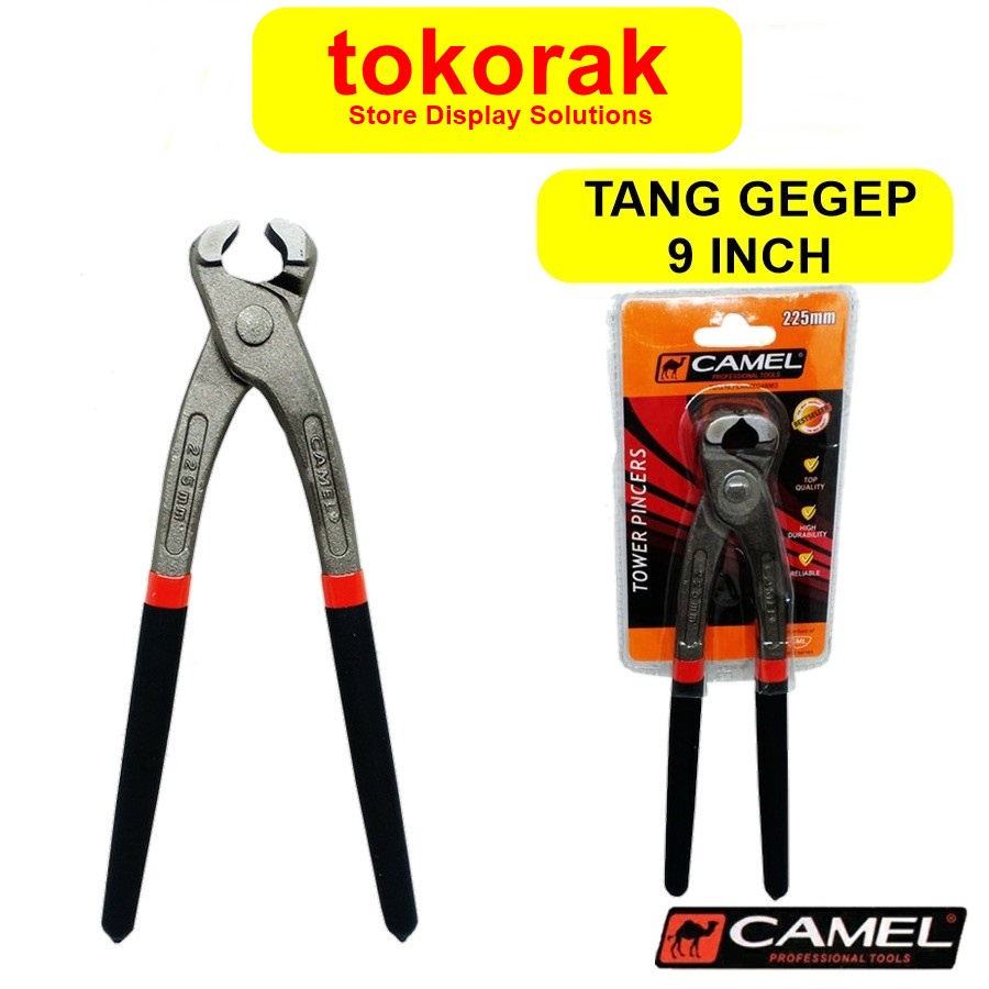 Jual TANG GEGEP 9 INCH CAMEL TANG CATUT POTONG KAWAT 9INCH TANG KAKATUA ...