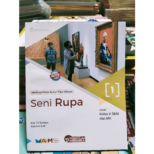 Jual Buku seni rupa SMA 1 KSP ( kurikulum merdeka) Tiga serangkai ...