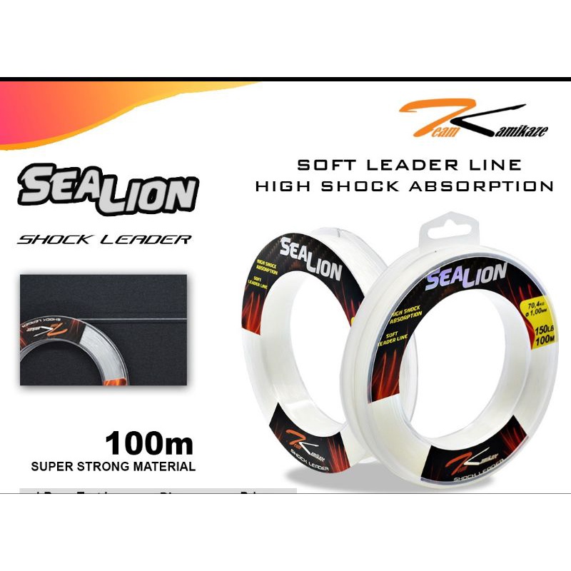 Jual Senar leader kamikaze sealion senar pancing 100 meter | Shopee ...