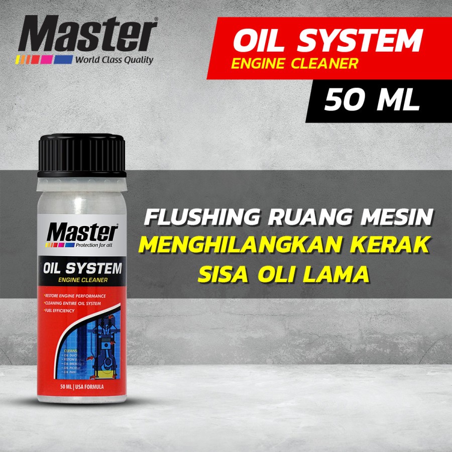 Jual Master Oil System Engine Cleaner 50ml | Shopee Indonesia