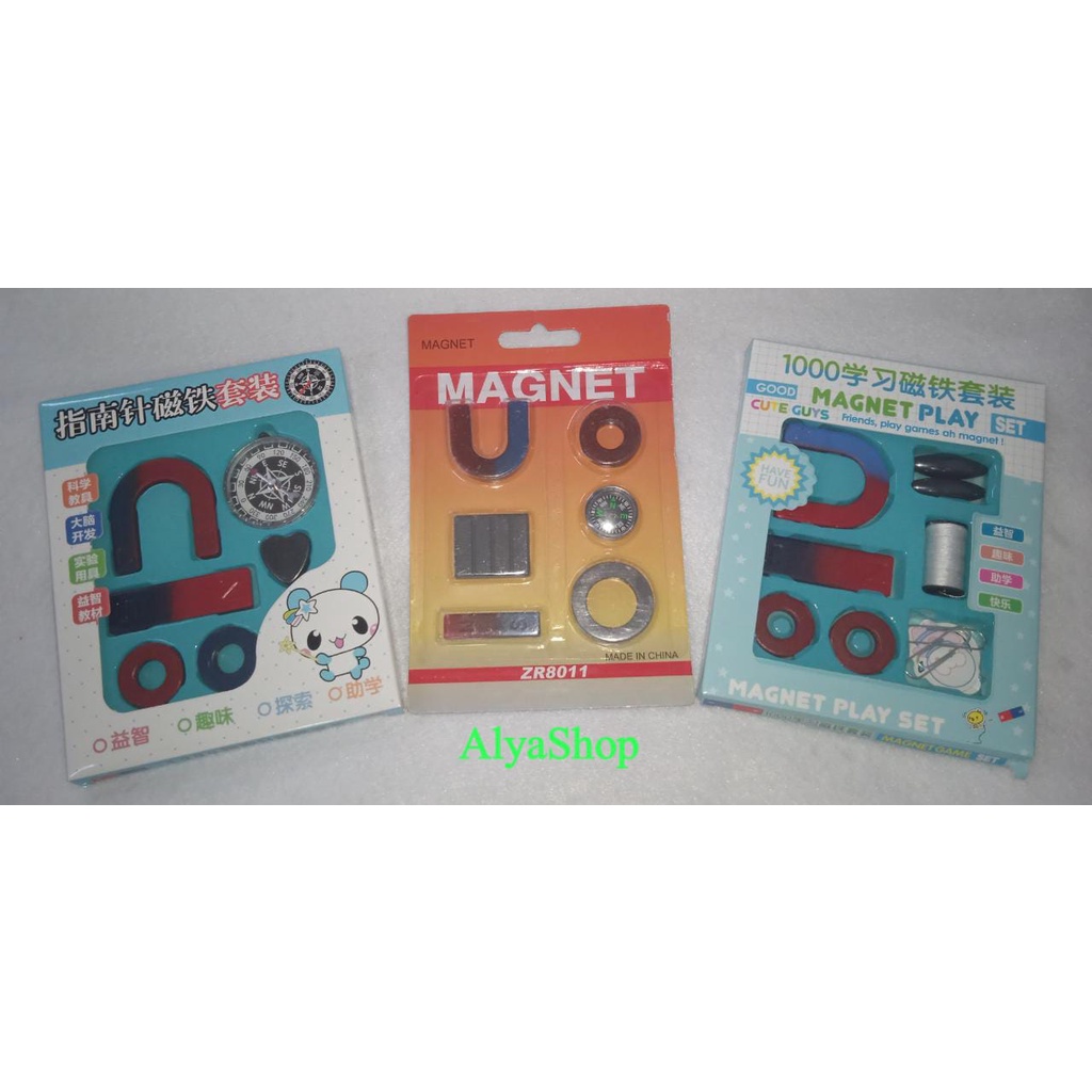 Jual Magnet Edukasi Praktek Sekolah I U Love Kompas | Magnet Play Set ...