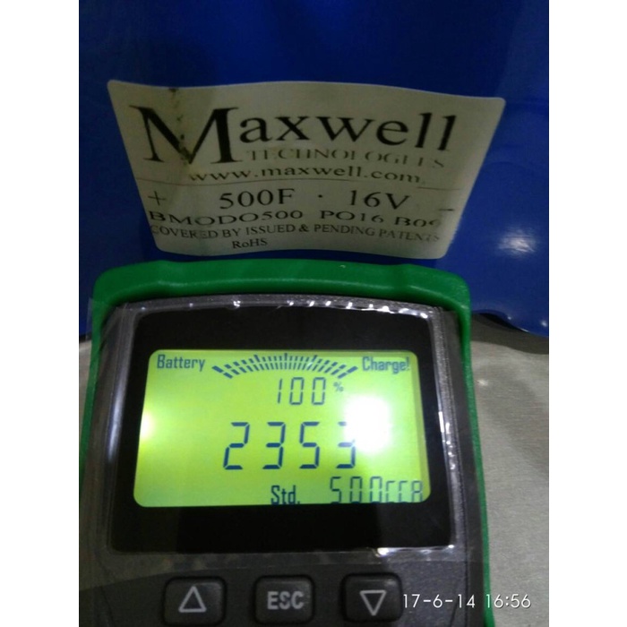 Jual Maxwell Ultra Capasitor Bank And Voltage Stabilize 500Farrad # ...