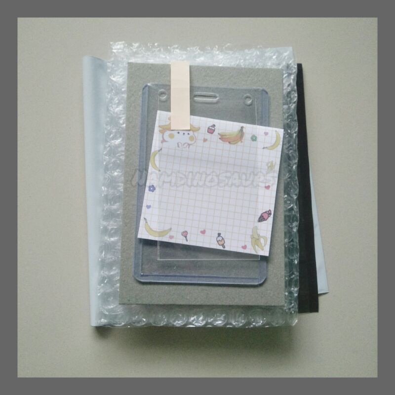Jual (set) bahan packing photocard | Shopee Indonesia