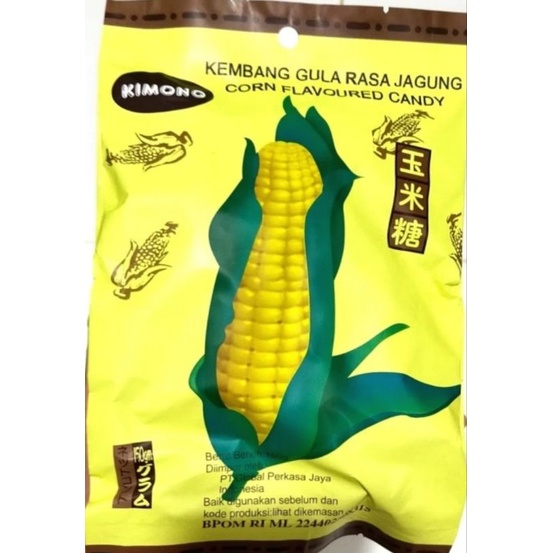 Jual permen jagung kimono 150gr/permen rasa jagung/kimono corn candy ...