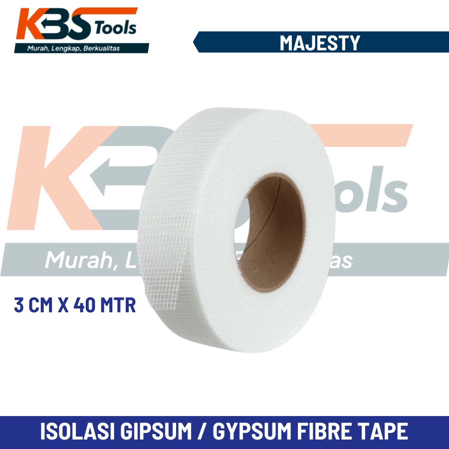 Jual Isolasi Gipsum Fiber 3 cm x 40 MTR - Lem Lakban Gypsum 3x40Mtr | Shopee Indonesia