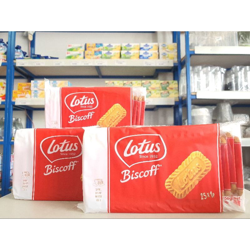 Jual Lotus Biscoff Biskuit 156Gr / Biskuit Lotus Biscoff 25 x 1P ...