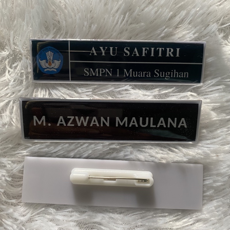 Jual Name tag / Nama Dada (Resin) Free Custom Desain | Shopee Indonesia