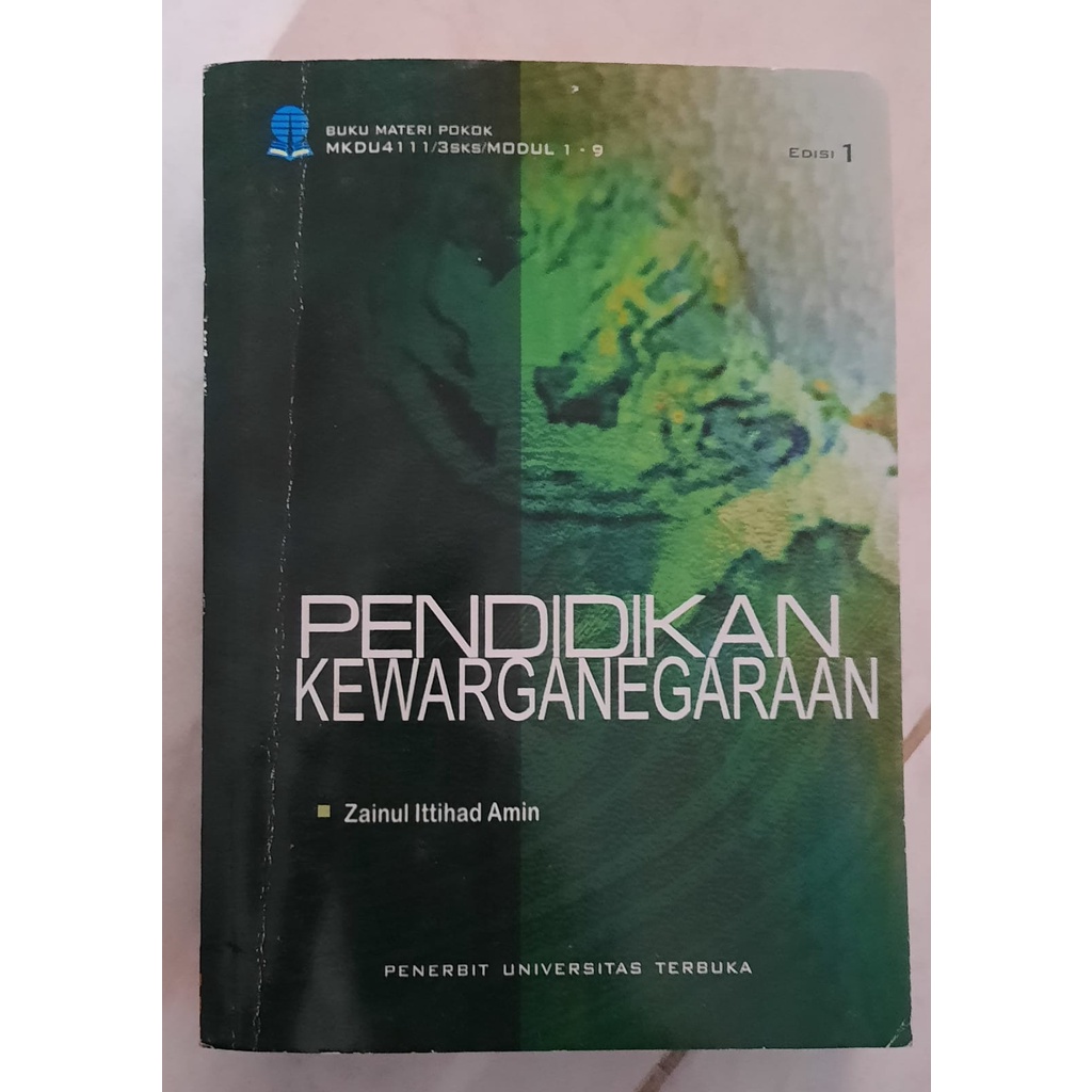 Jual PENDIDIKAN KEWARGANEGARAAN MKDU4111 MODUL UT | Shopee Indonesia