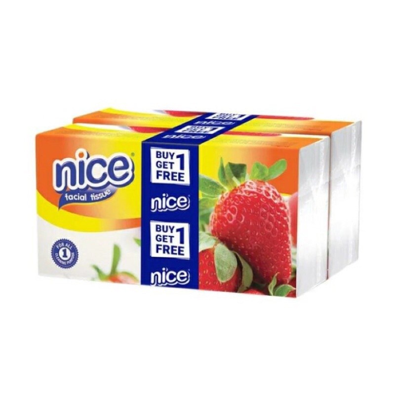 Jual TISSUE NICE 200 SHEET BUY 1 GET 1 | Shopee Indonesia