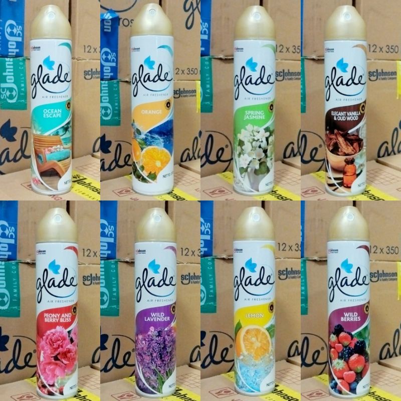 Jual PENGHARUM PENYEGAR RUANGAN GLADE AIR FRESHENER AEROSOL PARFUM ...