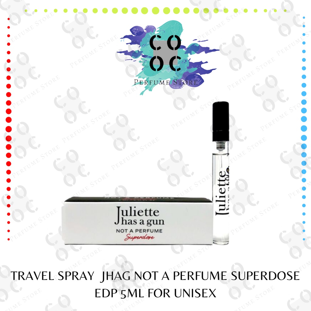 Jual TRAVEL SPRAY JHAG NOT A PERFUME SUPERDOSE EDP 5ML FOR UNISEX ...