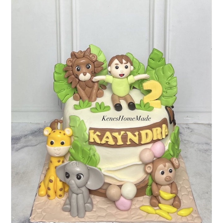 Jual Kue Ulang Tahun Animal / Cake Ultah Animal | Shopee Indonesia