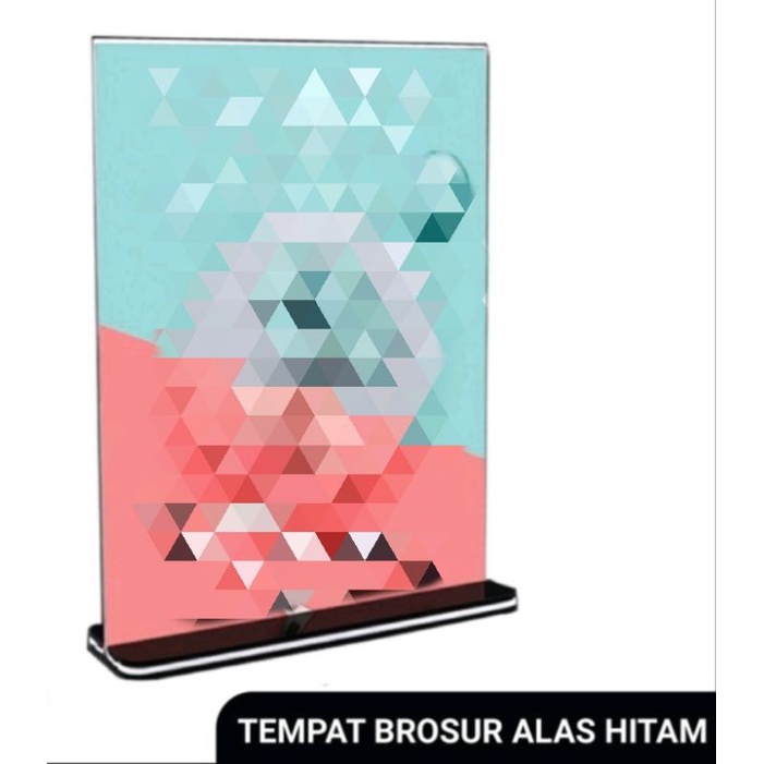 Jual Table Sign Ukuran A4 Bahan Akrilik Standing Akrilik Meja Tempat ...