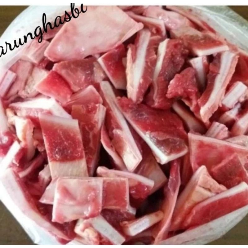 Jual Tulang Rangu /tulang muda sapi 1kg | Shopee Indonesia