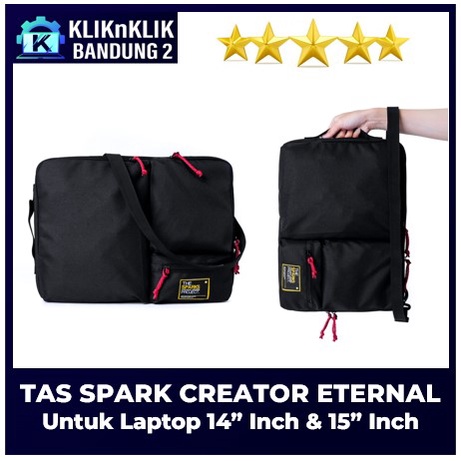 Jual TAS LAPTOP SPARK CREATOR ETERNAL Laptop 14” Inch & 15” Inch Best Product | Shopee Indonesia
