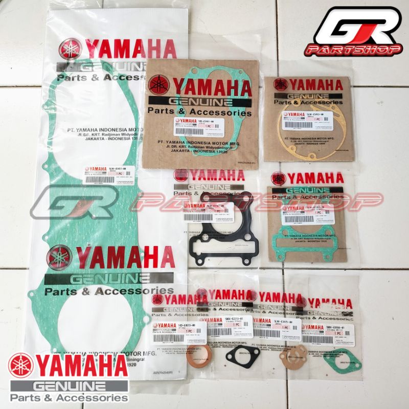 Jual PAKING FULL SET 9 BAGIAN MIO SPORTY SMILE ORI YGP ORIGINAL YAMAHA PACKING GASKET PERPAK ...