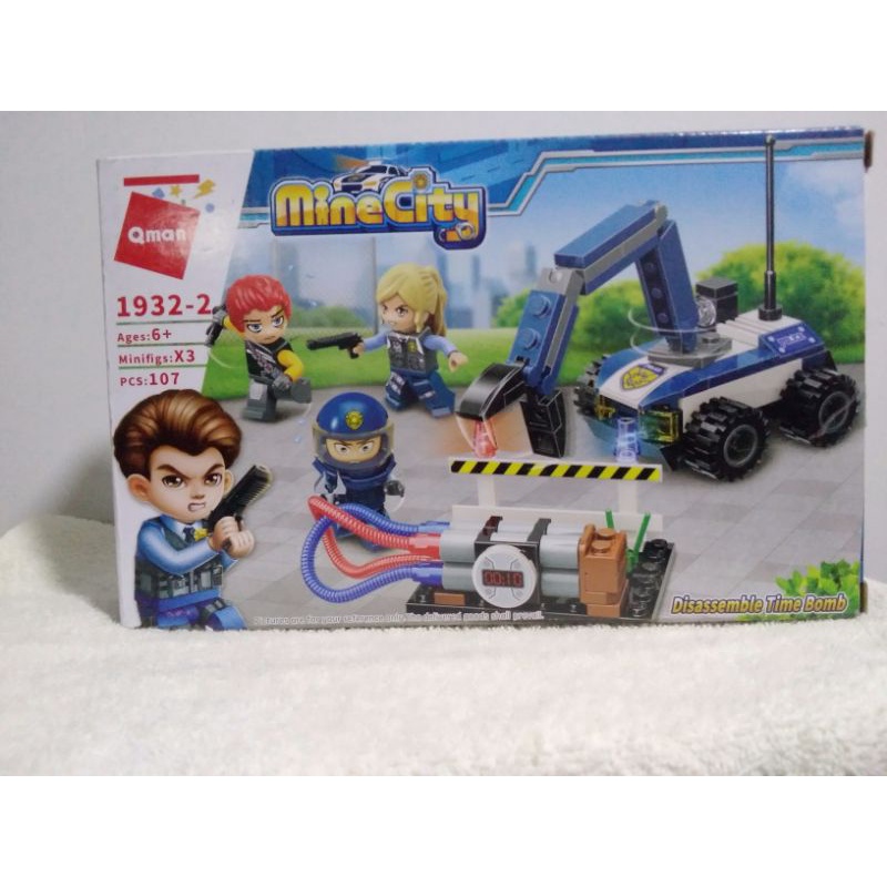 Jual Qman MineCity Bricks - Disassemble Time Bomb (1932-2) | Shopee Indonesia