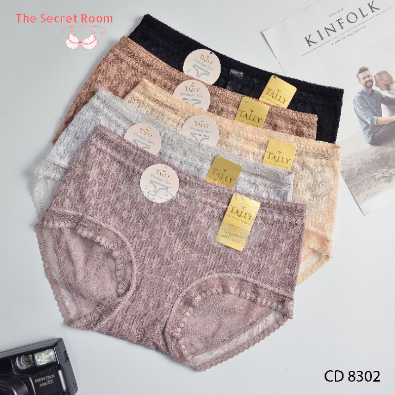 Jual TALLY CD CELANA DALAM RENDA 8302 I FREE SIZE I FIT XL I BAHAN RENDA ANTI GATAL | Shopee ...