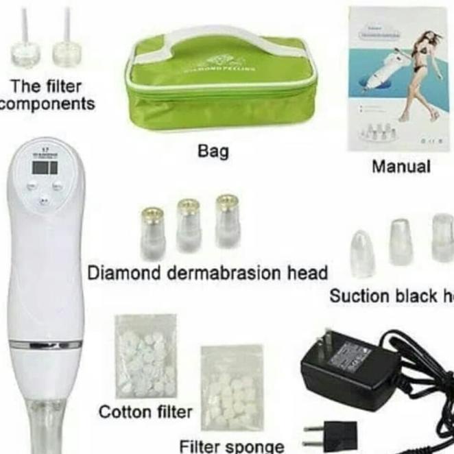 Jual Alat Facial Kecantikan Diamond Peeling Micro Dermabrasi Portable ...