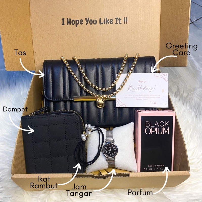 Jual [A5151]HAMPERS GIFT BOX TAS CEWEK/KADO PACAR/KADO WISUDA/HADIAH ...