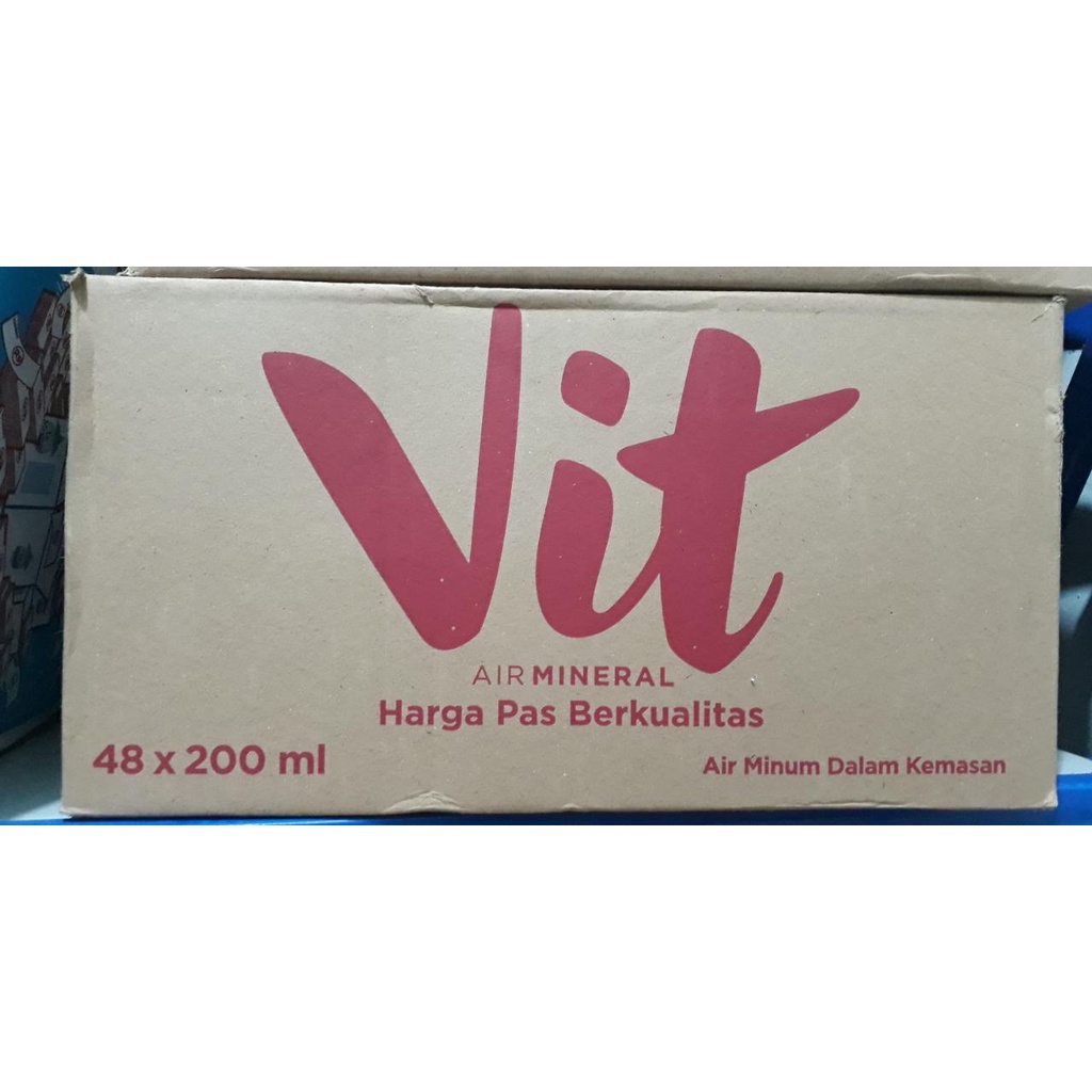 Jual VIT AIR MINERAL CUP 200ML 48CUP | Shopee Indonesia
