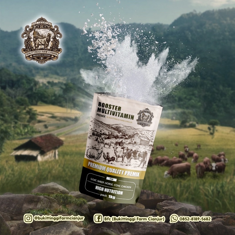 Jual Booster Multivitamin Premix - Multivitamin ternak , vitamin ternak ...