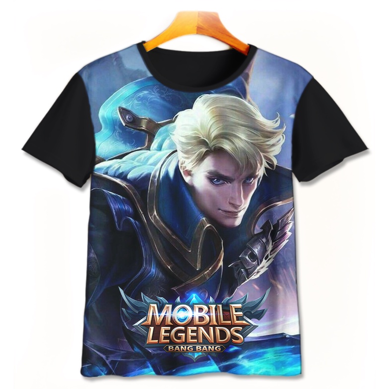 Jual Kaos 3D Anak | Baju Printing | Kaos 3D - Kaos Mobile Legend Ml Fullprint Karakter Fighter ...