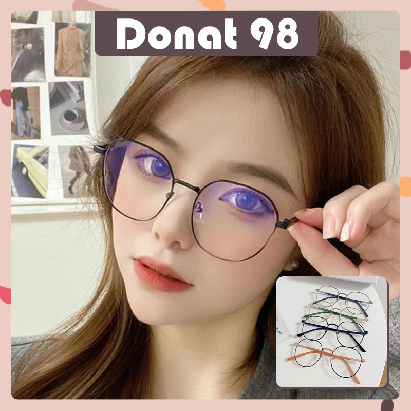 Jual Kacamata Bingkai Retro Vintage UV Protection Bahan Metal Fashion ...