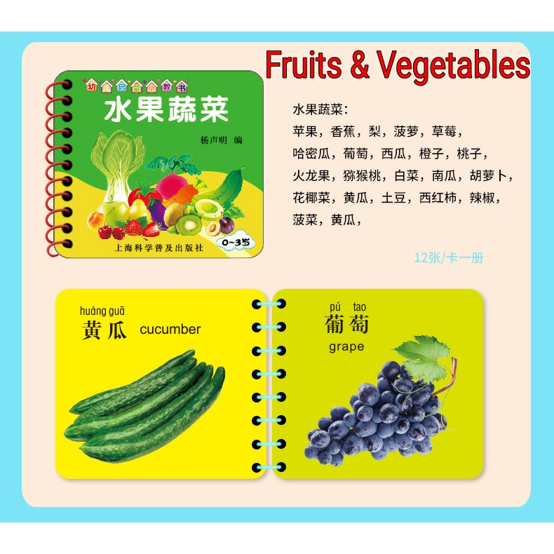 Jual Flashcard Mainan Kartu Edukasi Kartu Belajar kosa kata English ...