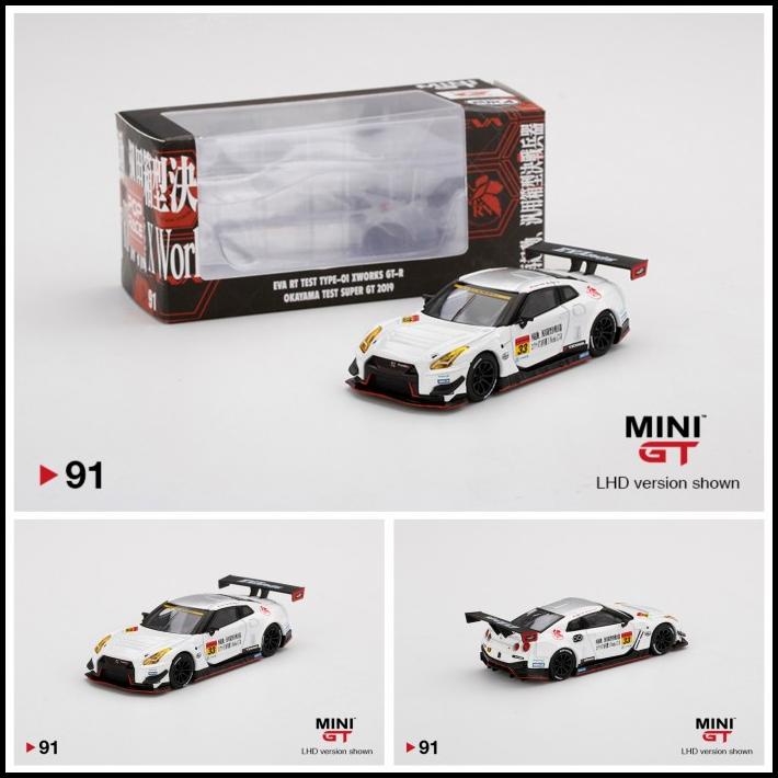 Jual Mini Gt X Pop Race Eva Rt Test Type 01 Nissan Works Gtr R35 #33 ...