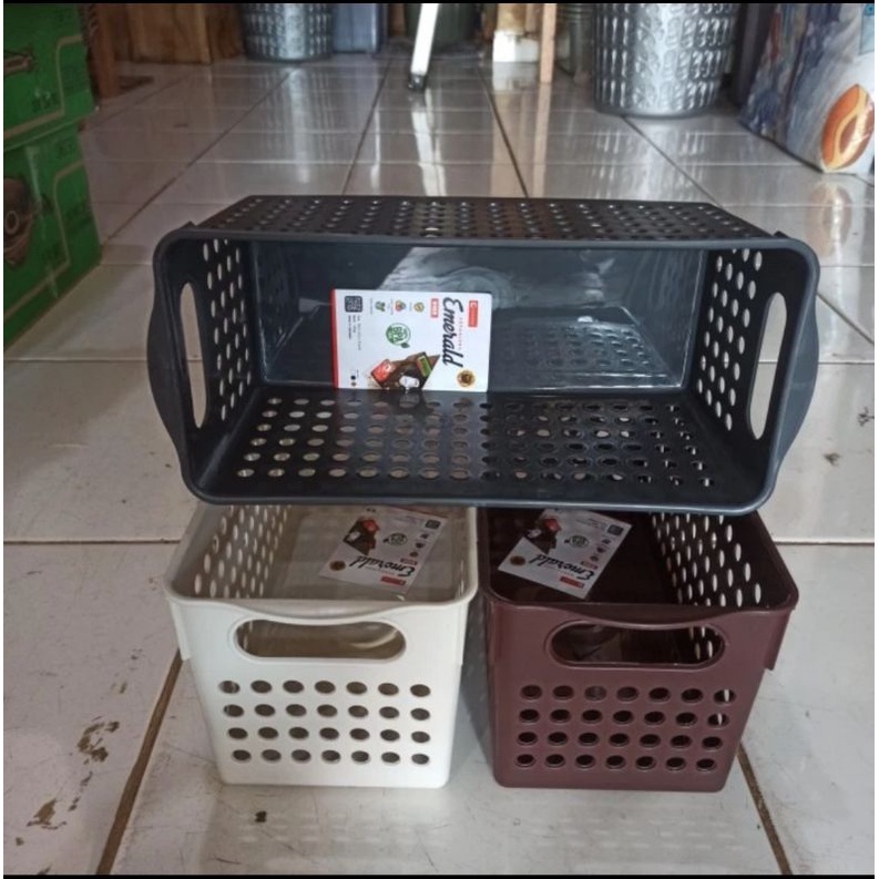 Jual Keranjang Segi plastik/ Keranjang plastik serbaguna Clio Emerald ... Jual Keranjang Segi plastik/ Keranjang plastik serbaguna Clio Emerald ...