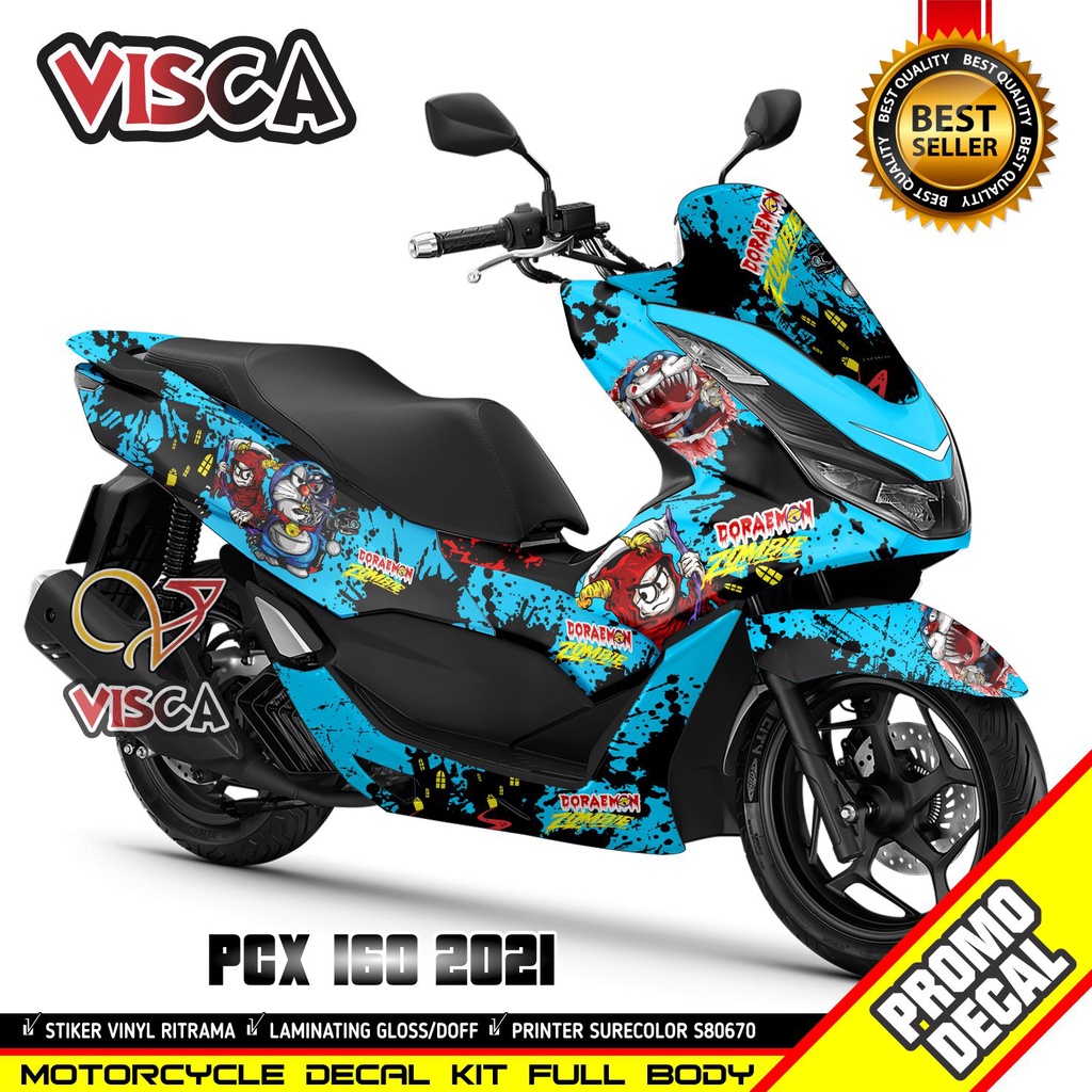 Jual Stiker Pcx 160 Terbaru 2022 Decal Pcx 160 Full Body Stiker Pcx 160 ...