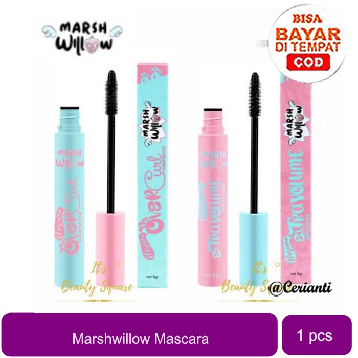 Jual [OVER CURL | EXTRA VOLUME] [BPOM] Marshwillow Mascara Over Curl ...