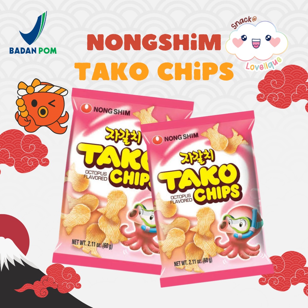 Jual Nongshim Snack Korea - Nong shim Crackers Chips - All Variant ...